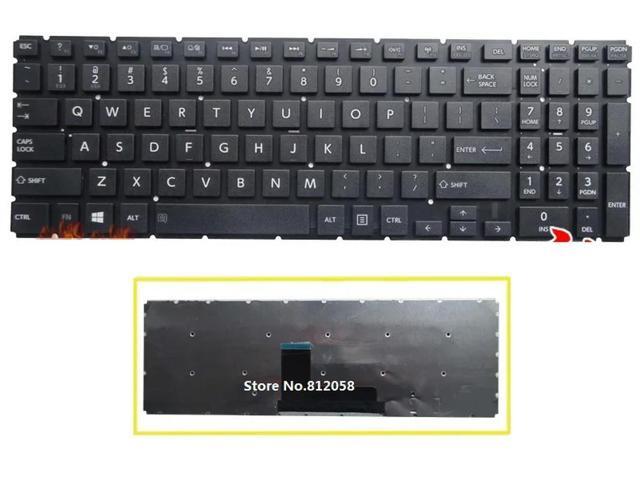 Click here for SSEA laptop US Keyboard no frame ForSatellite C50-... prices