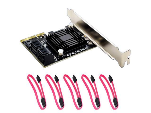 Click here for JMB585 Chip 5 Port SATA 3.0 to PCIe Expansion Card... prices
