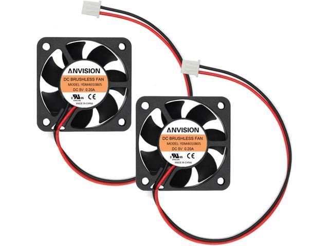 Click here for 2-Pack 40mm x 10mm DC 5V Brushless Cooling Fan  Du... prices