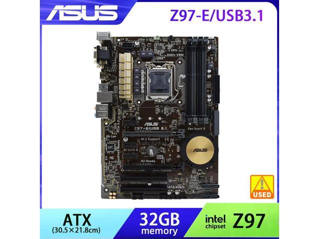 Click here for Z97 Motherboard LGA 1150 Z97-E/USB 3.1 DDR3 32GB R... prices