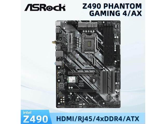 Click here for Z490 PHANTOM GAMING 4/AX Motherboard LGA 1200 Sock... prices