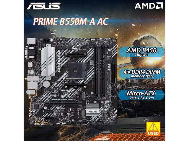 Click here for B550 Motherboard PRIME B550M-A AC Supports Ryzen 5... prices