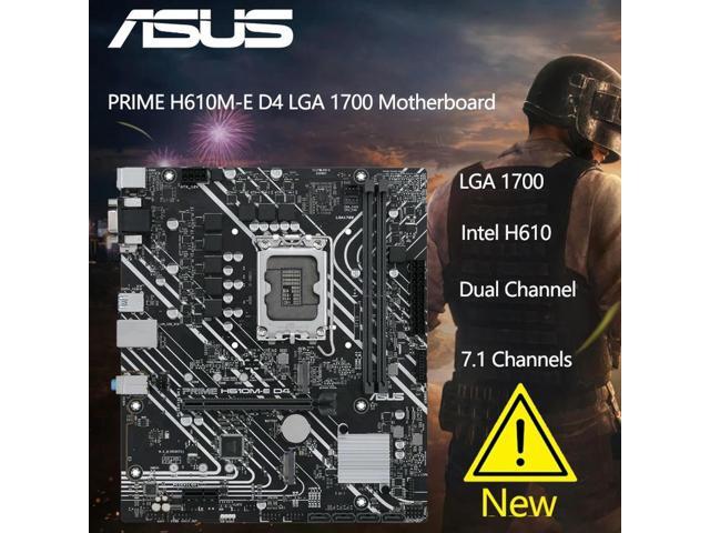 Click here for PRIME H610M-E D4 motherboard PCIe 4.0  dual M.2 sl... prices
