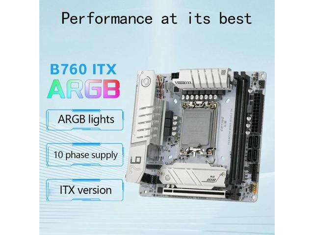 Click here for Motherboard B760i ARGB ITX Version LGA1700 DDR4 Ga... prices