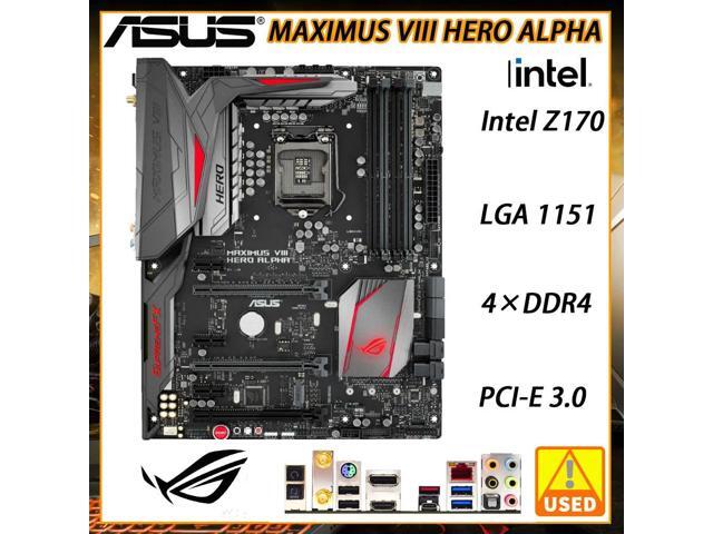 Click here for MAXIMUS VIII HERO/ALPHA 1151 Motherboard 4xDDR4 64... prices