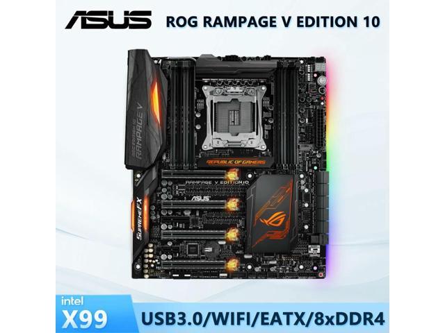 Click here for RAMPAGE V EDITION 10 E-ATX Motherboard 8 DDR4 RAM... prices