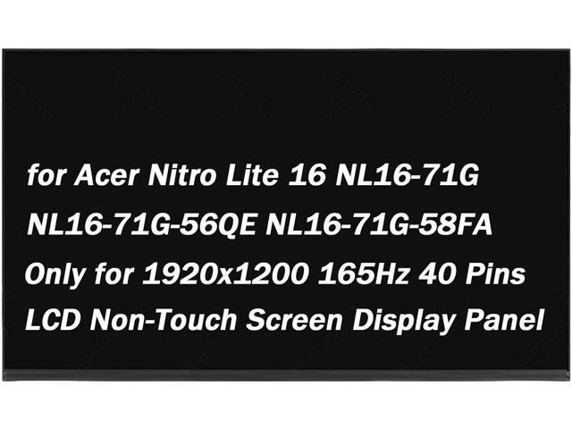 Click here for Replacement for Acer Nitro Lite 16 NL16-71G-56QE N... prices