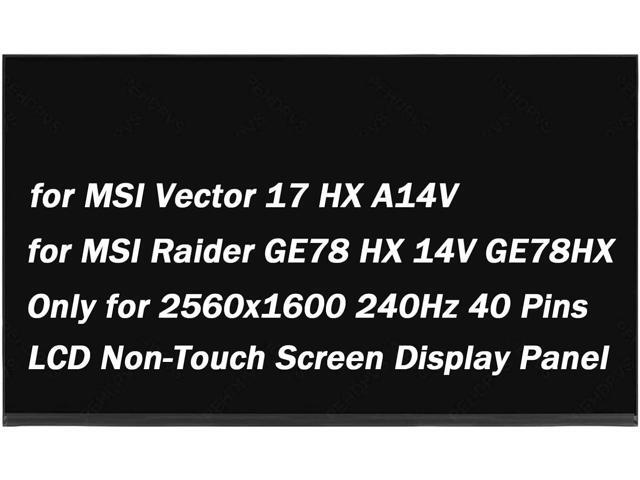 Click here for Replacement for MSI Vector 17 HX A14V for Raider G... prices