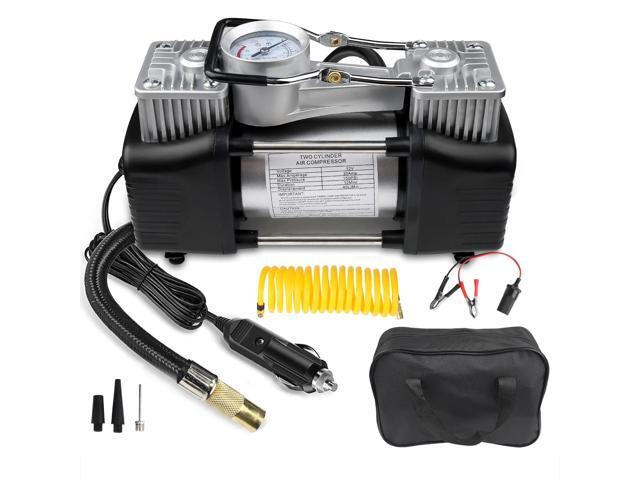 Click here for 12v 150psi Dual Cylinder Metal Pump  Heavy-duty Ai... prices