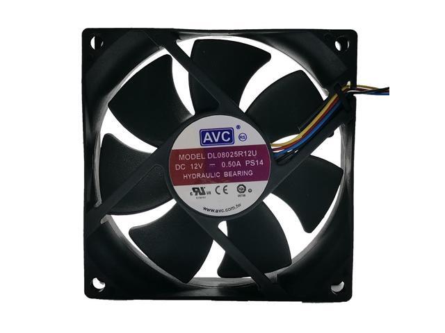 Click here for AVC 8025 8cm 12v0.5a large air volume PWM four wir... prices