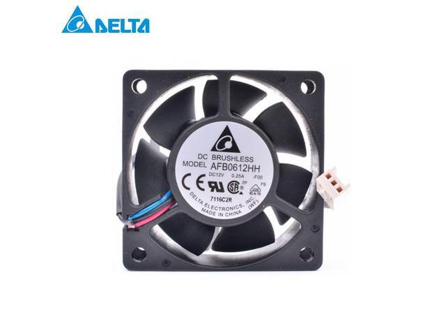 Click here for For DELTA AFB0612HH 6cm 60mm fan 6025 12V 0.20A Do... prices