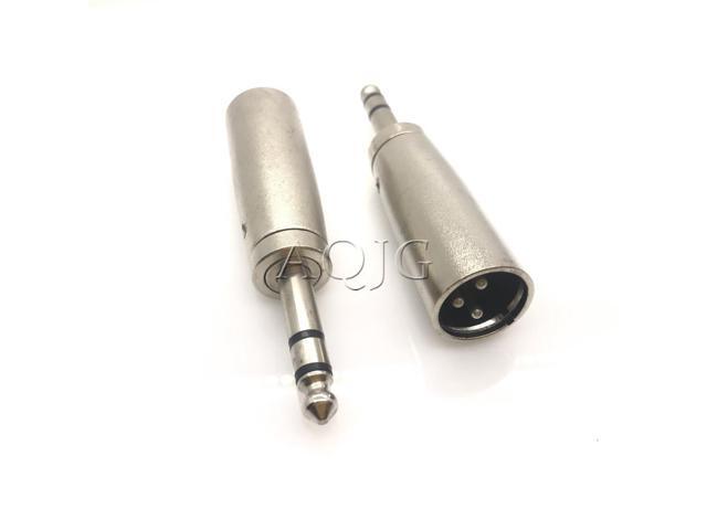 Click here for 1pcs Silver-colored 3 Pin XLR male To 1/4 6.35mm M... prices