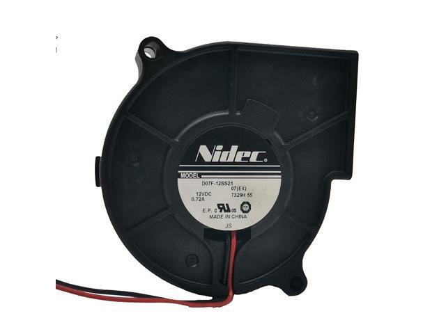 Click here for Nidec D07F-12SS21 12V 0.72a 7cm cooling fan second... prices