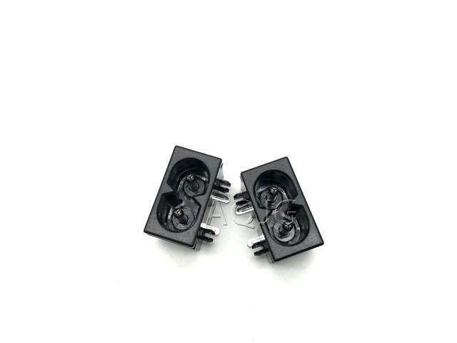Click here for 10Pcs AC 250V 2.5A Right Angle Black Male Plug IEC... prices