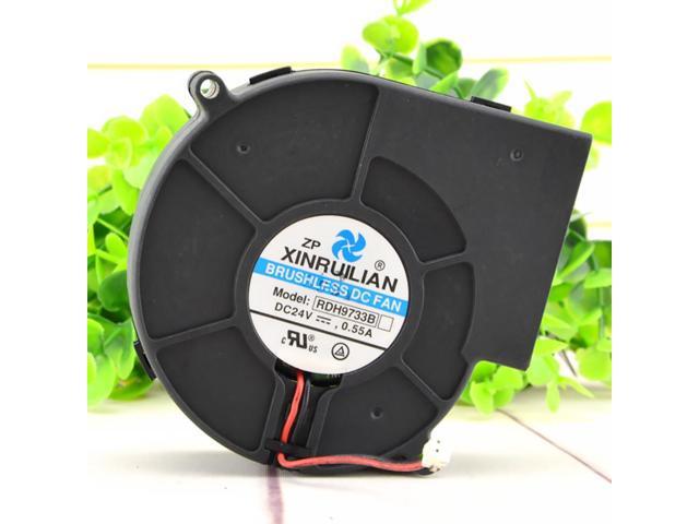 Click here for RDH9733B 24V 0.55A 9CM 9733 2-wire turbo fan radia... prices