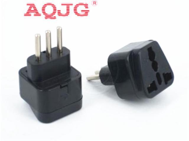 Click here for Black Universal EURO Brazil 2 3 Pins Socket to Ita... prices
