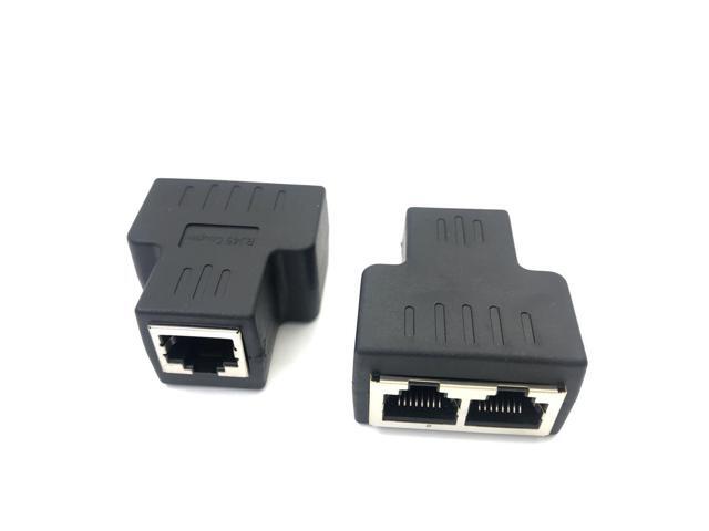 Click here for STP UTP Cat6 RJ45 8P8C Stecker Auf Dual RJ45 Split... prices