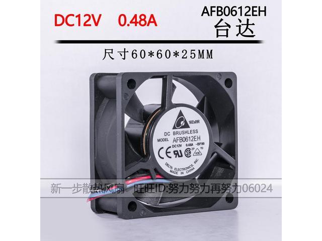 Click here for DELTA AFB0612EH 6CM 6CM 12V 0.48A 6025 4 wire ball... prices