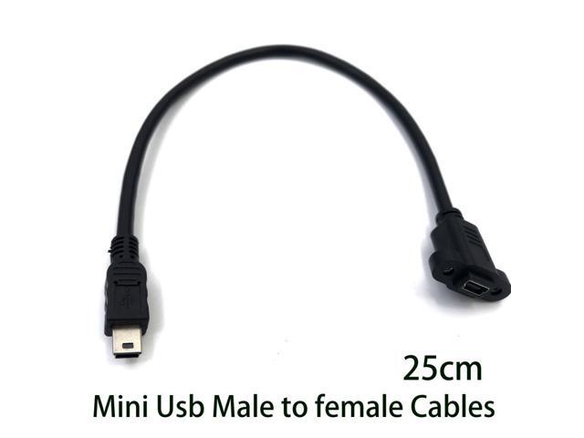 Click here for 0.25m Mini USB USB 2.0 Male Connector to Mini USB... prices