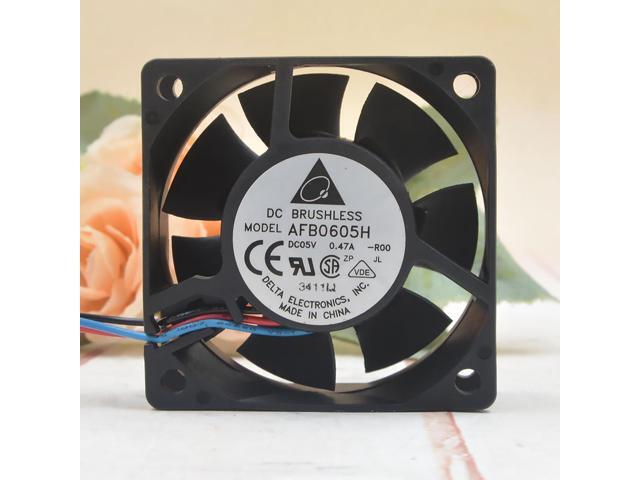 Click here for for delta AFB0605H-R00 5V 0.47A 6CM 6025 60x60x25m... prices