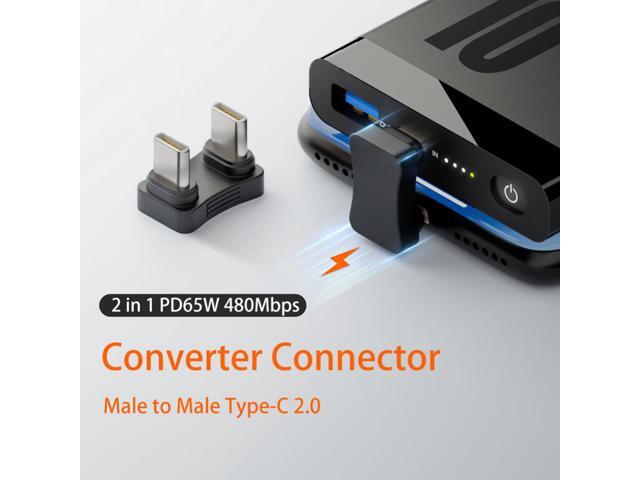 Click here for 2 in 1 Converter Connector Male To Male U Shaped P... prices