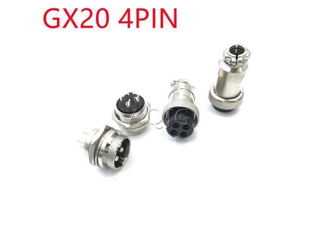Click here for 20mm GX20 4Pin Male Plug + Female Socket Circular... prices