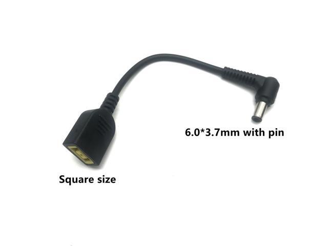 Click here for Square Size to DC plug 6.0*3.7mm power adapter con... prices