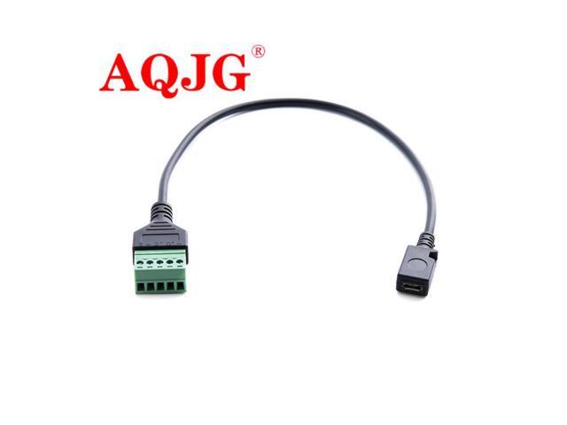 Click here for Solderless USB micro5p female to green terminal sc... prices