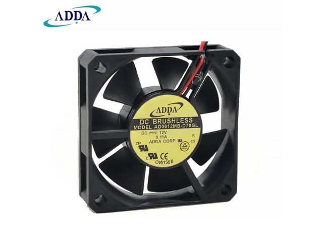 Click here for For ADDA AD0612MB-D70GL 6015 DC 12V 0.11A 60*60*15... prices