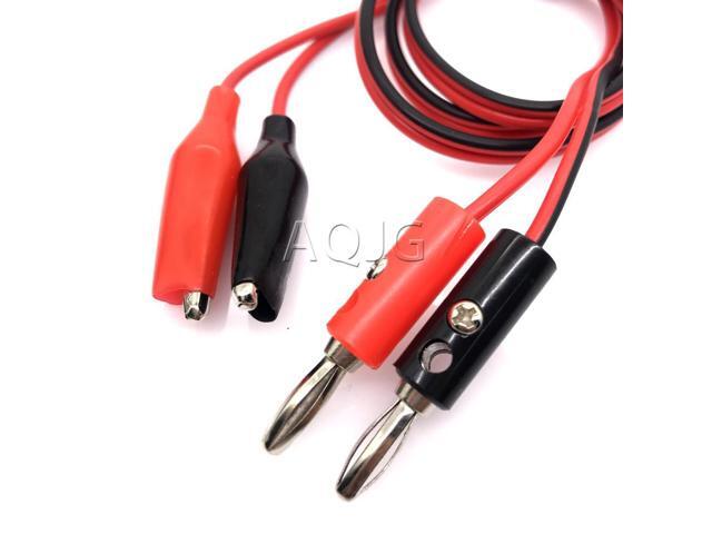 Click here for 1M Alligator Cilp to AV Banana Plug Test Cable Lea... prices
