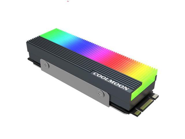 Click here for COOLMOON CM-M7S M.2 SSD Heatsink 5V 3Pin NVME NGFF... prices