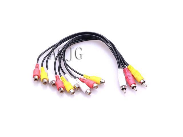 Click here for Audio Video Connect Cables AV Lotus Head 3 Male To... prices