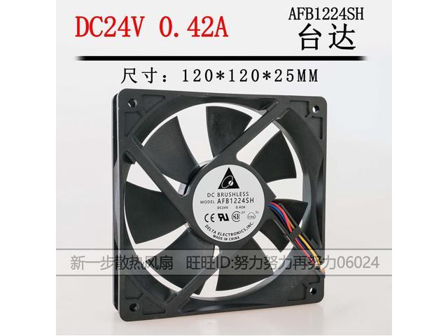 Click here for For AFB1224SH 12025 120mm 12cm DC 24V 0.42A tempre... prices