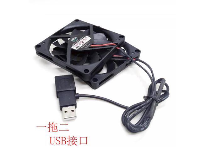 Click here for 2pcs/pair slim USB fan 80mm*10mm DC5V A8010-20RA-2... prices