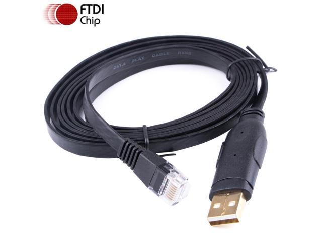 Click here for USB to RJ45 RS232 Rollover Slim Console Cable 72-3... prices