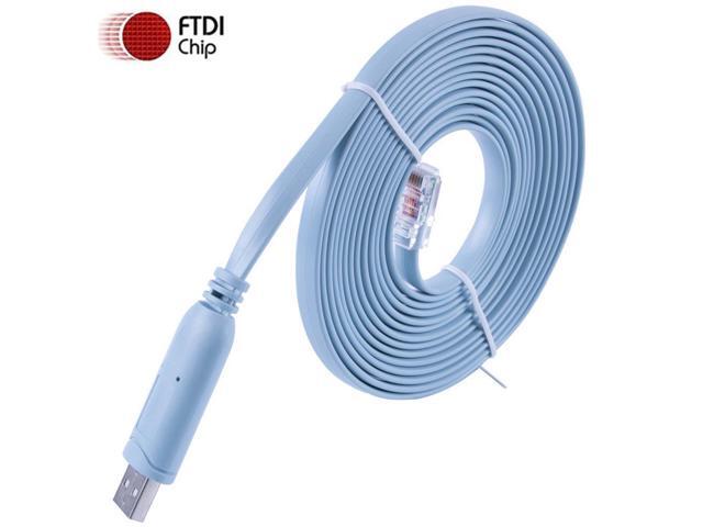 Click here for USB to RJ45 RS232 Console Router Cable Blue FTDI S... prices