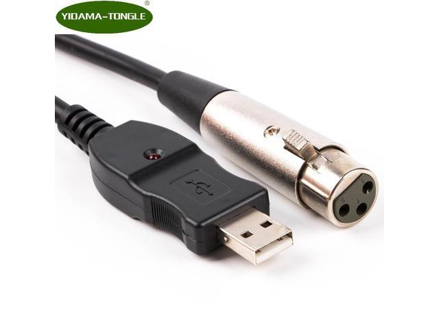 Click here for 10ft USB Male to 3PIN XLR Female Mic Microphone Co... prices