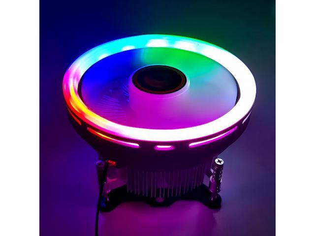 Click here for 115X CPU Cooler RGB 120mm i3 i5 i7 CPU Heat Sink f... prices