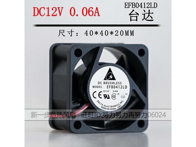 Click here for 1pcs EFB0412LD 4020 12V 0.08A 40mm 1U mute switch... prices