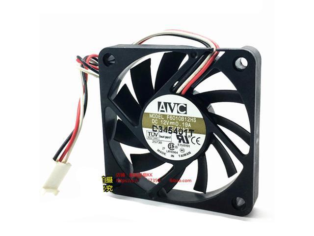 Click here for For AVC F6010B12HS 12V 0.19A 6010 60x60x10mm 6cm s... prices