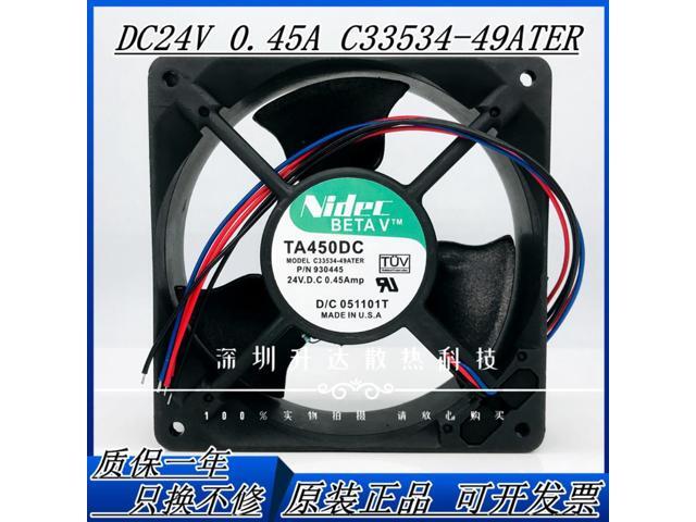 Click here for Nidec C33534-49ATER 12038 24V 0.45a 5-wire server... prices