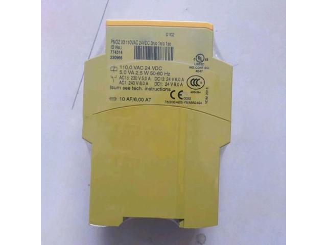 Click here for For Pilz 774314 PNOZ X3 110VAC 24VDC Safety Relay... prices