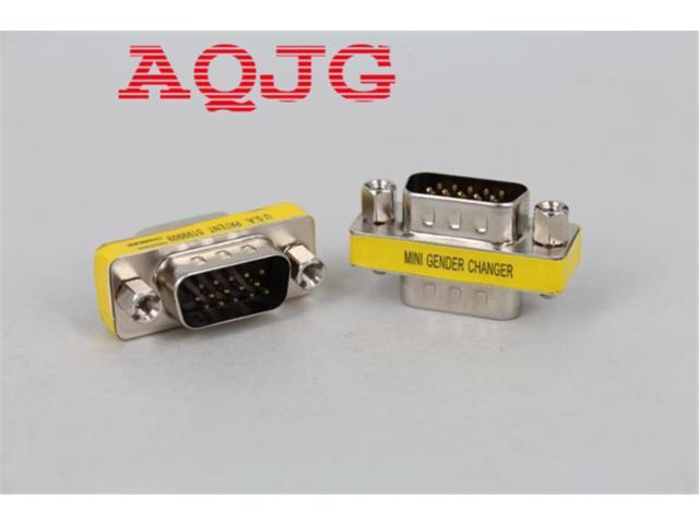 Click here for DB15 Male to Male Adapter VGA connector pin for pi... prices