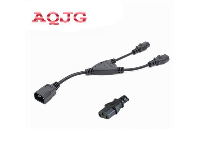 Click here for IEC 320 C14 Male to 2 x C13 Female Y Splitter Cabl... prices