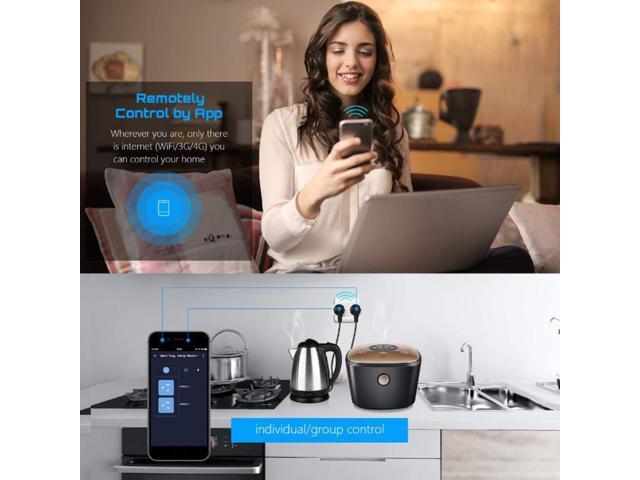 Click here for Dual Tuya Smart Plug Smart Life APP EU Plug Mini S... prices