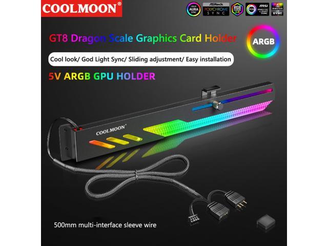 Click here for COOLMOON GT8 Horizontal Computer Video Card Suppor... prices