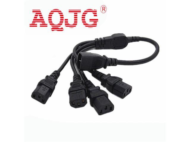 Click here for 1 pcs IEC 320 C14 Male Plug to 4XC13 Female Y Type... prices