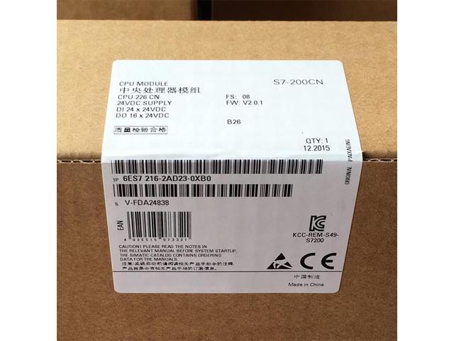 Click here for for Siemens 6ES7 216-2AD23-0XB0 Module in Box prices