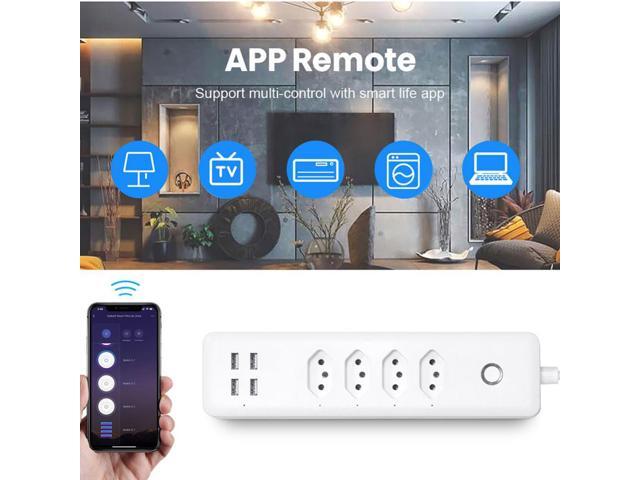 Click here for WiFi Smart Power Strip Brazil Plug Smart WiFi Powe... prices