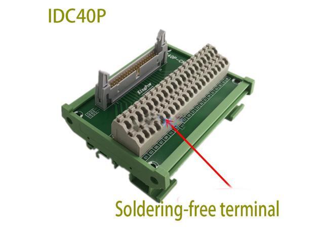 Click here for IDC40P to terminal IDC Male 2.54mm Screw-Free Term... prices